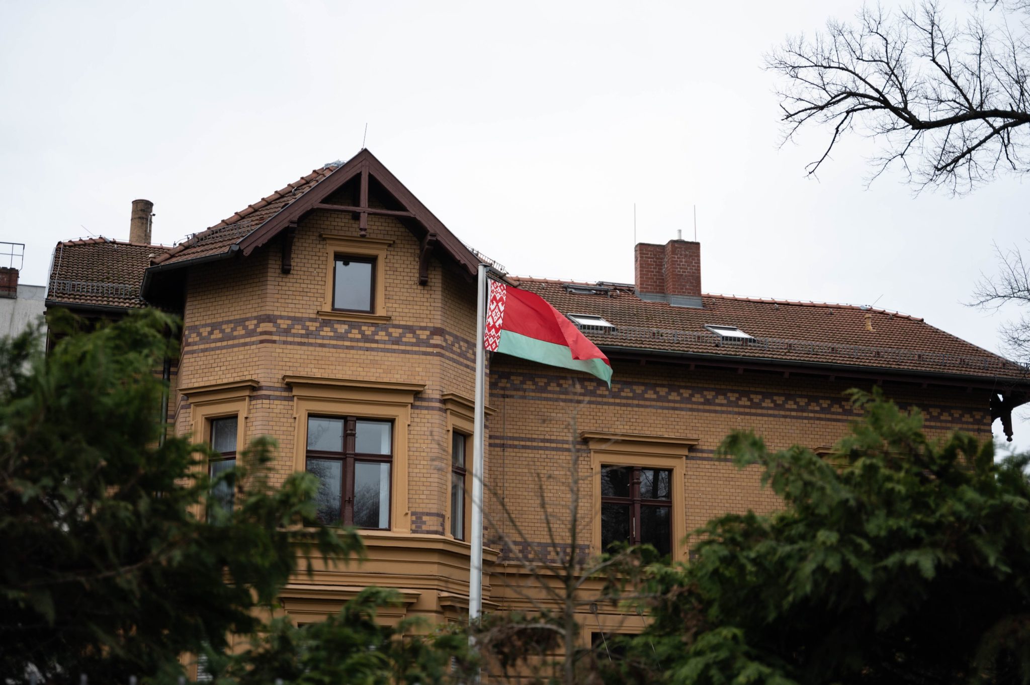 Solidarity action near the Belarusian embassy in Berlin – OUR HOUSE
